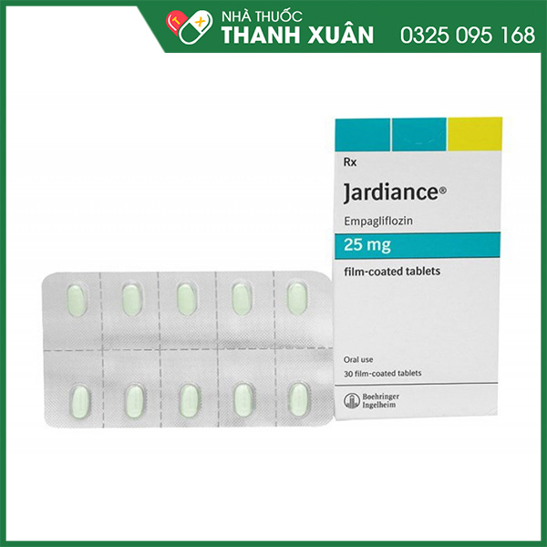 Thuốc Jardiance 25mg điều trị tiểu đường tuýp II