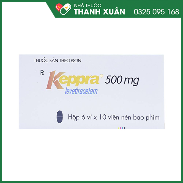 Thuốc Keppra 500mg điều trị động kinh