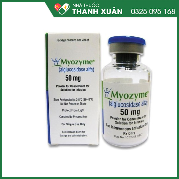 Thuốc Myozyme đặc trị cho bệnh nhân Pompe