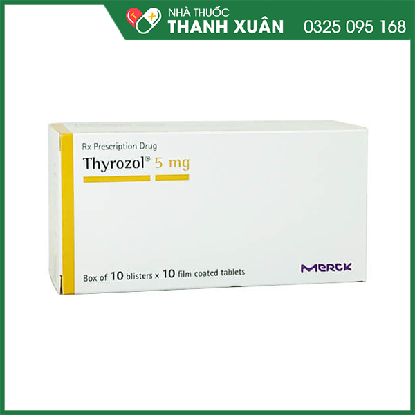 Thuốc Thyrozol điều trị cường giáp
