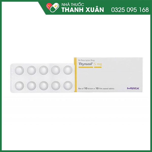 Thuốc Thyrozol điều trị cường giáp