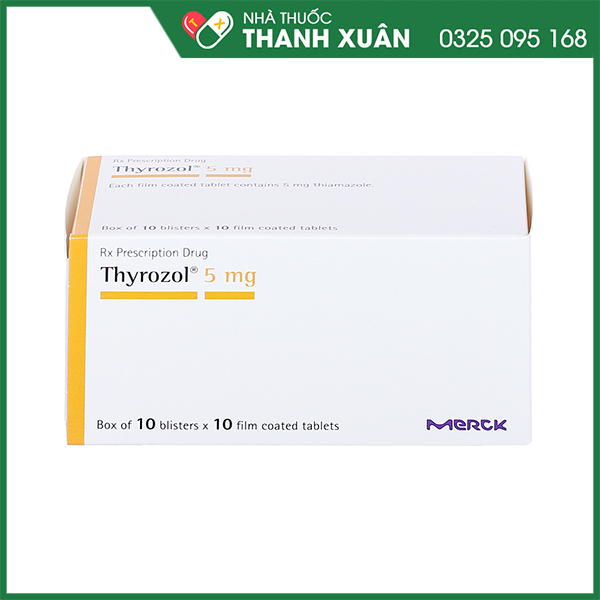 Thuốc Thyrozol điều trị cường giáp