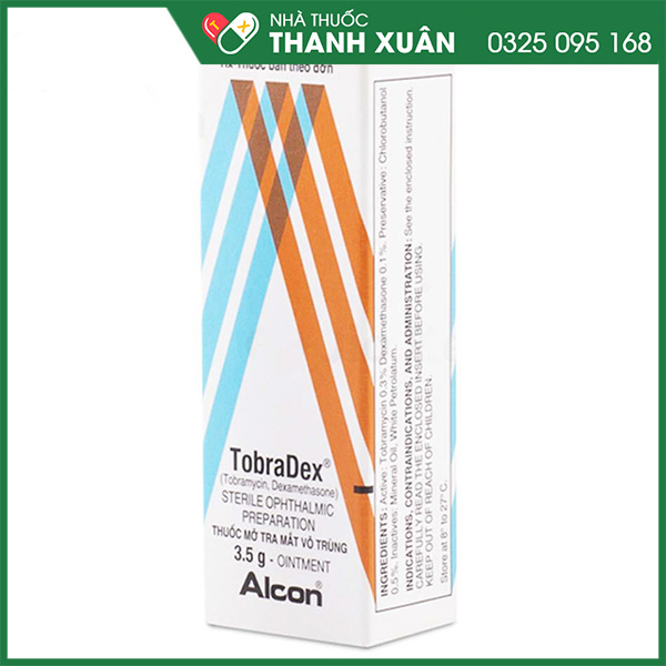 Thuốc Tobradex điều trị nhiễm khuẩn mắt