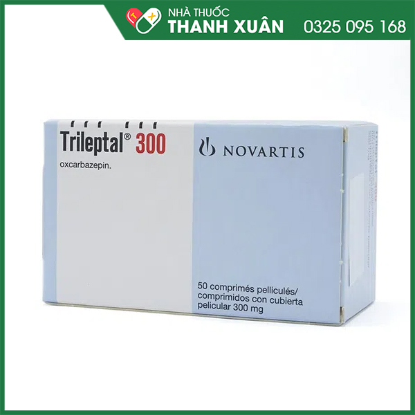 Thuốc Trileptal 300mg điều trị động kinh cục bộ