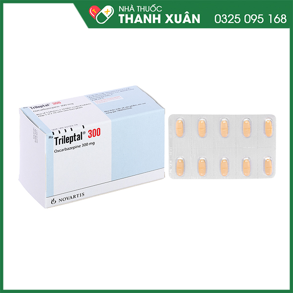 Thuốc Trileptal 300mg điều trị động kinh cục bộ