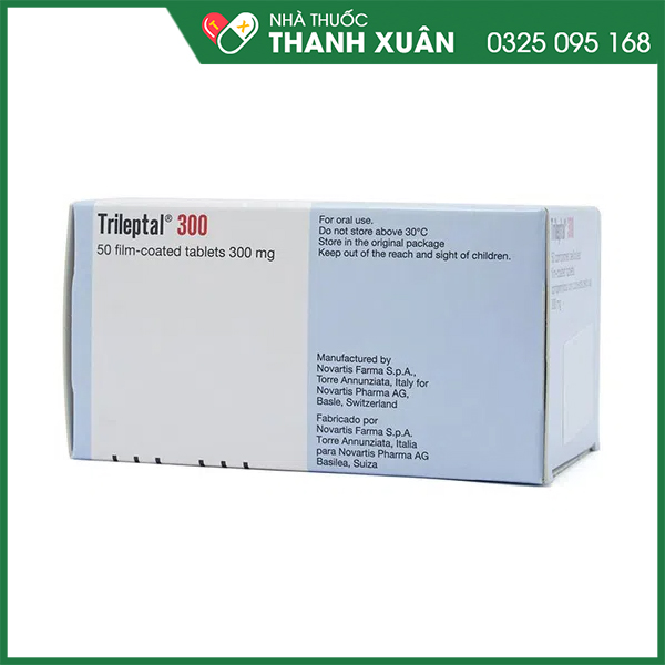 Thuốc Trileptal 300mg điều trị động kinh cục bộ