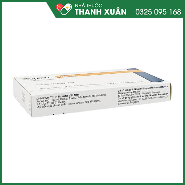 Thuốc Uperio 100mg điều trị suy tim