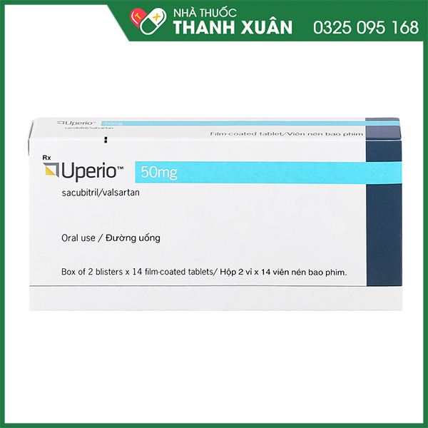 Thuốc Uperio 50mg điều trị suy tim