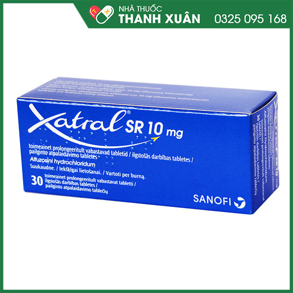 Thuốc Xatral điều trị phì đại tuyến tiền liệt