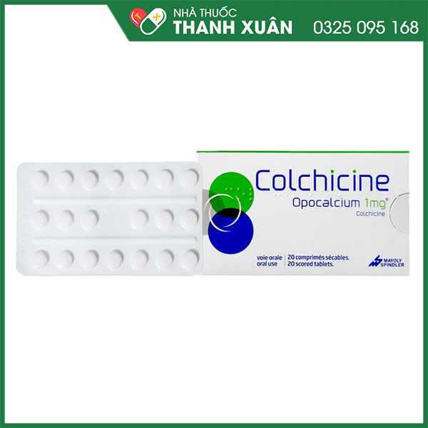 Thuốc Colchicine Capel 1mg - giải pháp cho người bị Gout.