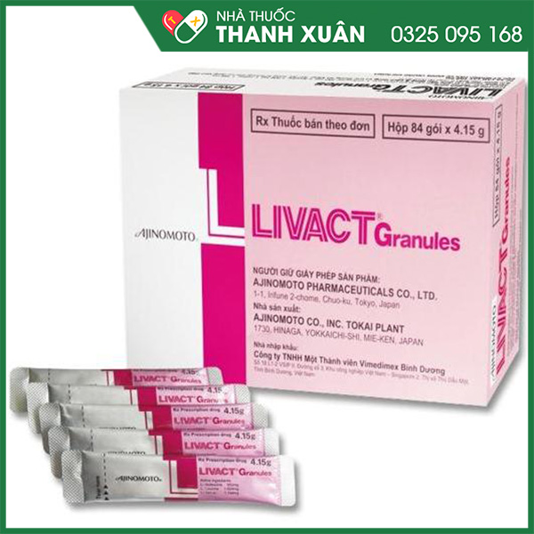 Thuốc Livact điều trị sơ gan