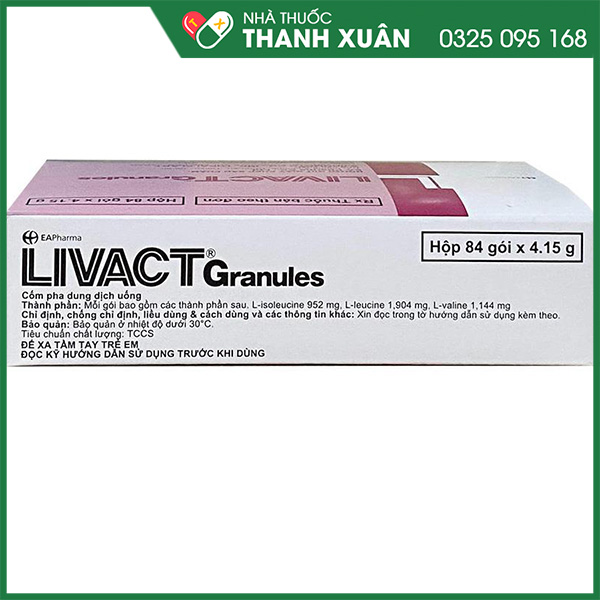 Thuốc Livact điều trị sơ gan