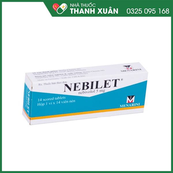 Thuốc Nebilet điều trị tăng huyết áp và suy tim mãn tính