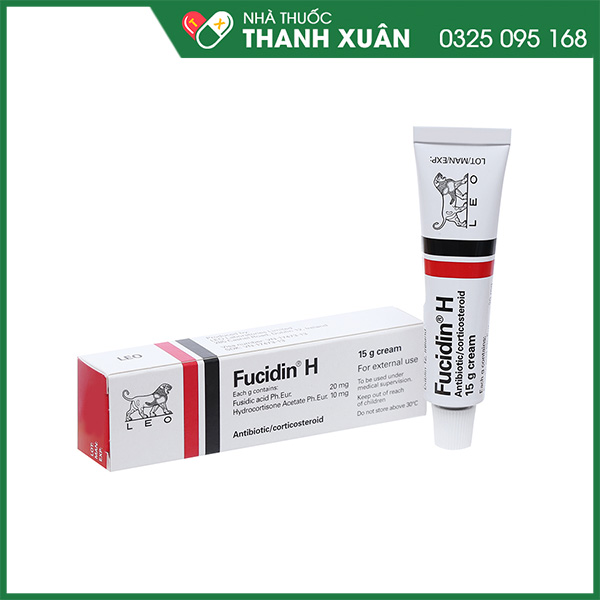 Thuốc trị viêm da Fucidin H