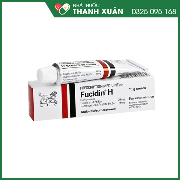 Thuốc trị viêm da Fucidin H