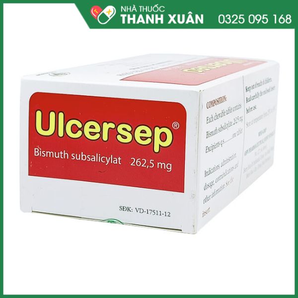 Ulcersep chữa bệnh tiêu hóa