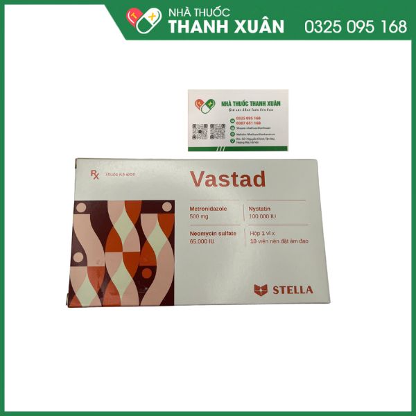 Vastad thuốc đặt phụ khoa