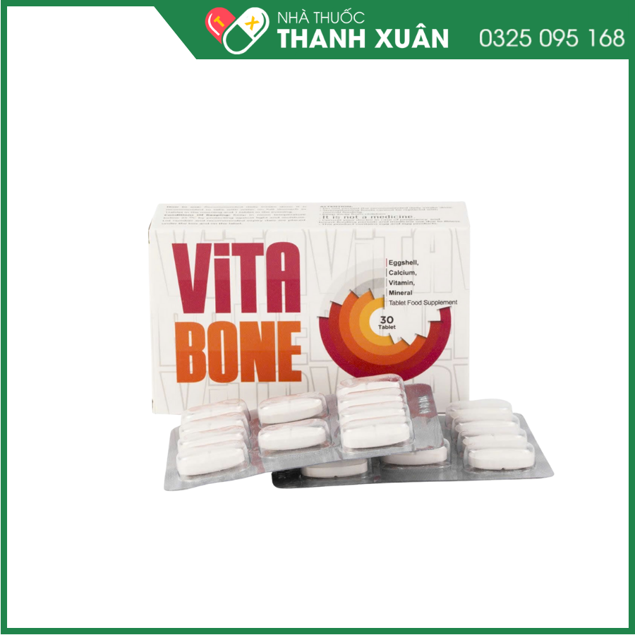Vita Bone – Viên uống bổ sung canxi, vitamin, khoáng chất