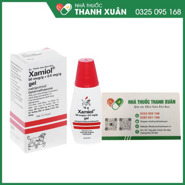 Xamiol thuốc trị vảy nến