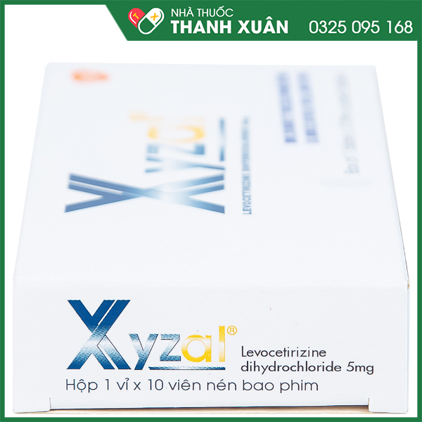 Xyzal 5mg trị viêm mũi dị ứng, mề đay