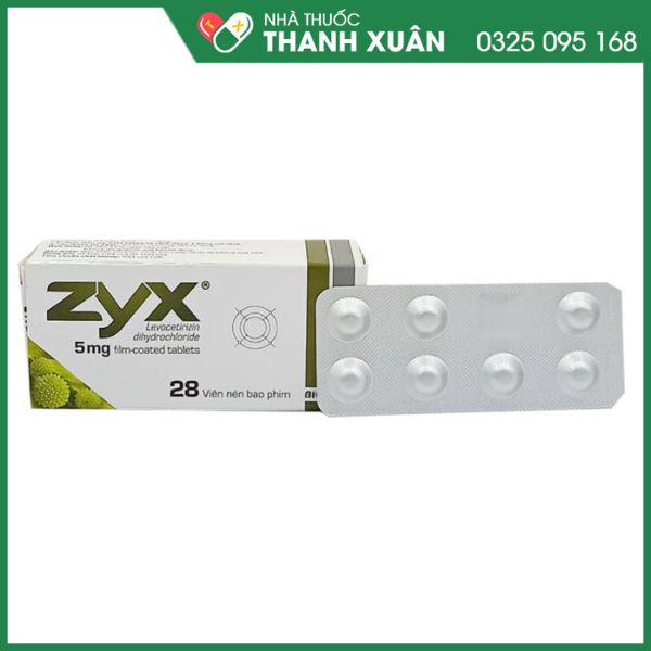 ZYX thuốc chống dị ứng
